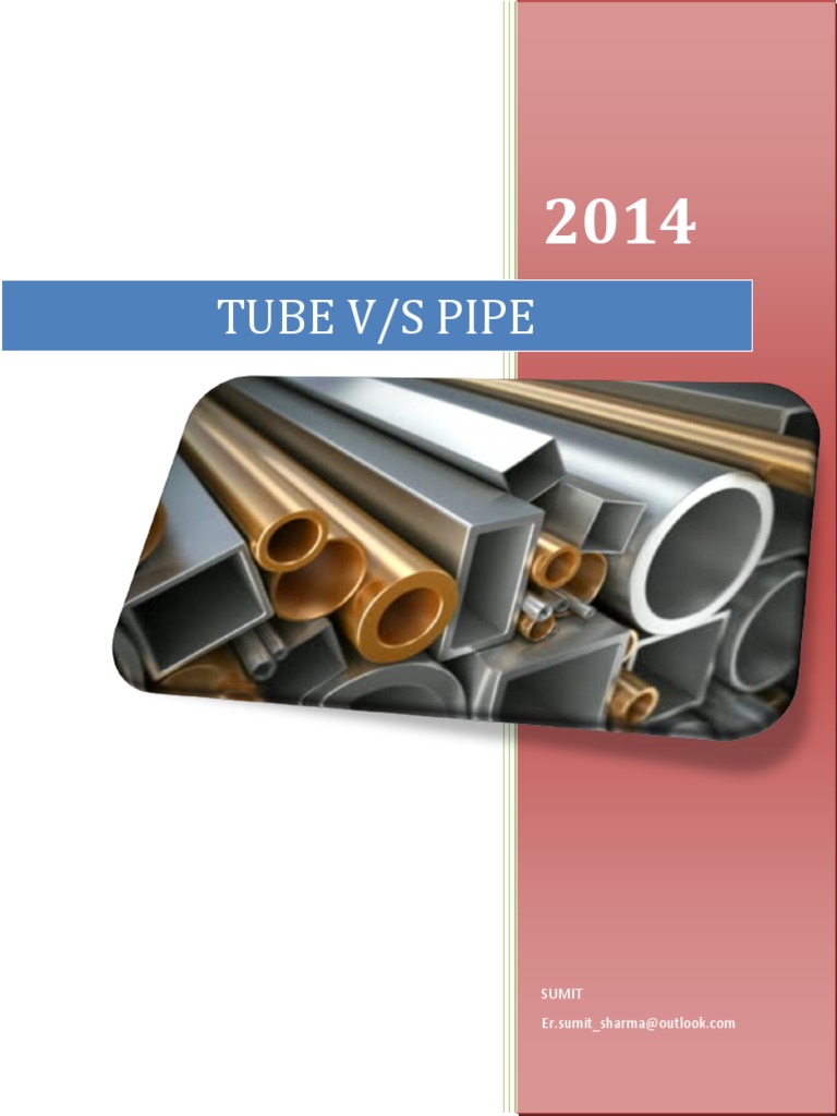 Tube vs Pipe: Key Differences Explained | PDF