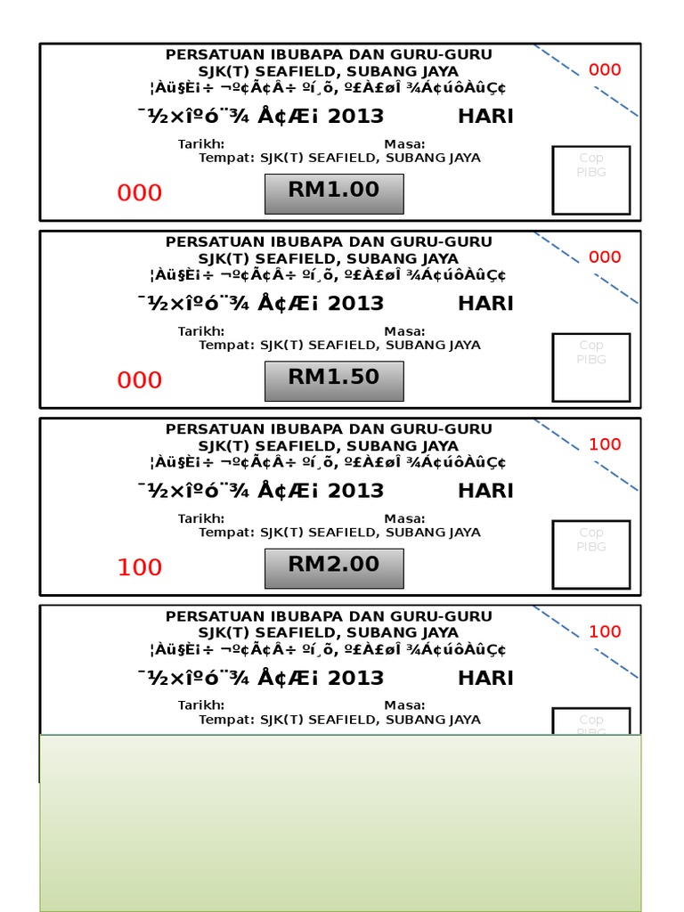 Kupon Hari Kantin | PDF