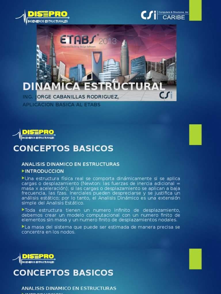Análisis Dinámico de Estructuras | PDF | Valores propios y vectores ...