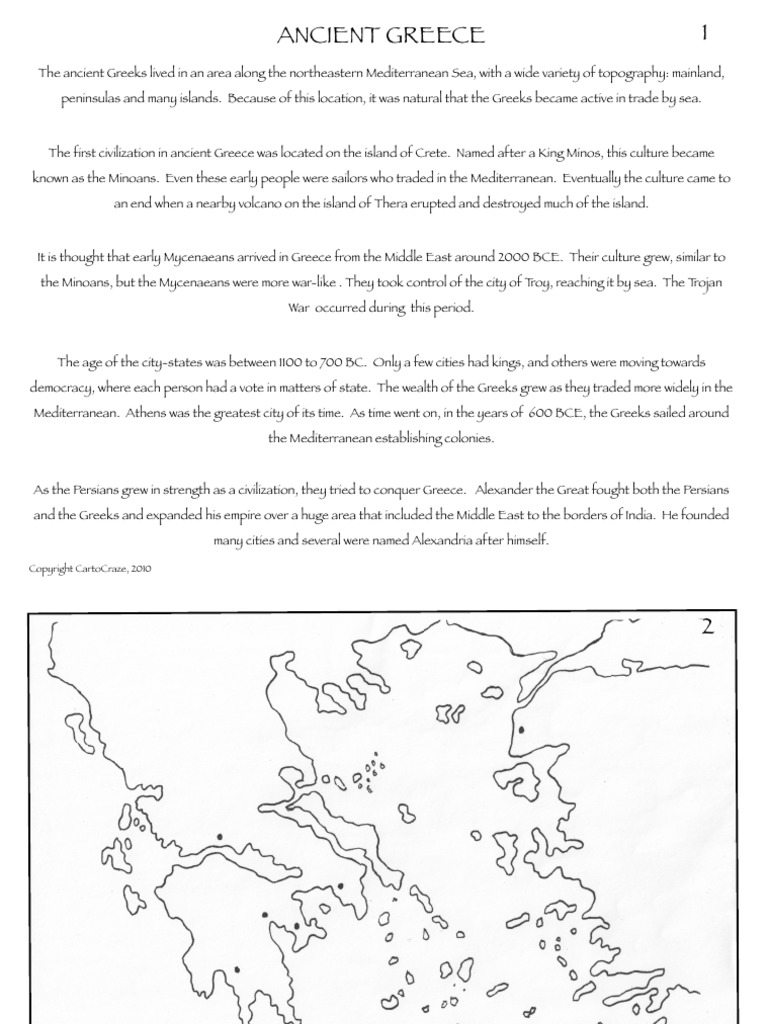 Maps of Ancient Greece | PDF | Ancient Greece | Greece