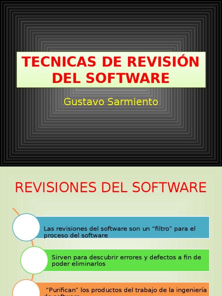 Tecnicas de Revision de Software | PDF | Software | Informática