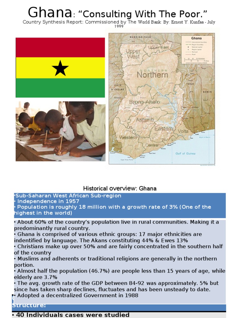 Ghana Presentation | PDF | Ghana | Poverty