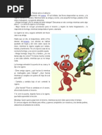 La cigarra y la hormiga: fábula completa | PDF