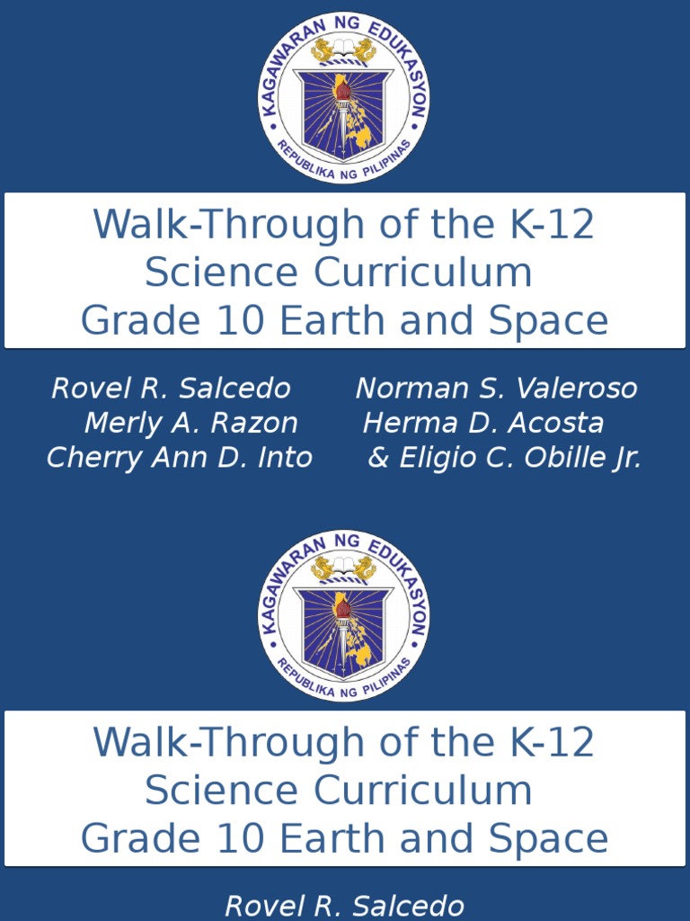 Grade 10 Earth and Space Curriculum Guide | PDF | Plate Tectonics | Volcano