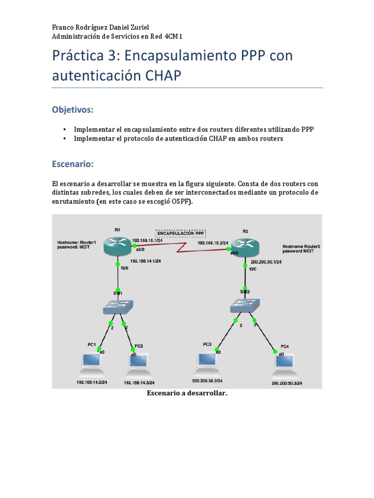 Encapsulamiento PPP con PAP y CHAP | Enrutador (Computación ...