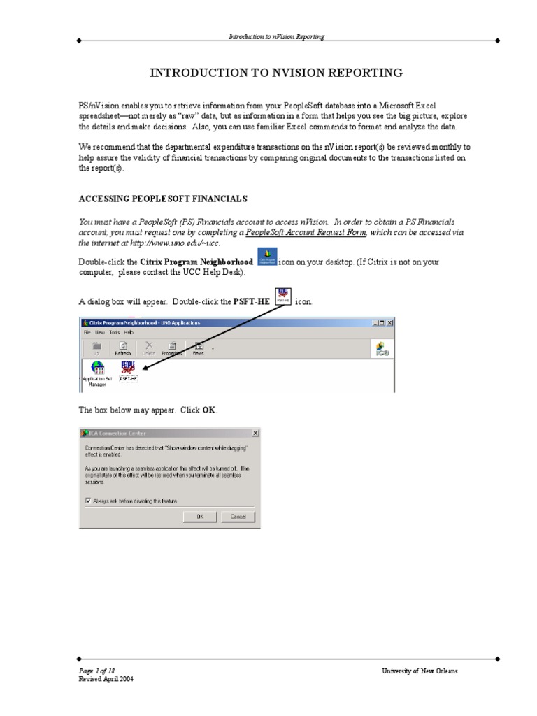 Nvision Manual | PDF | Debits And Credits | Microsoft Excel