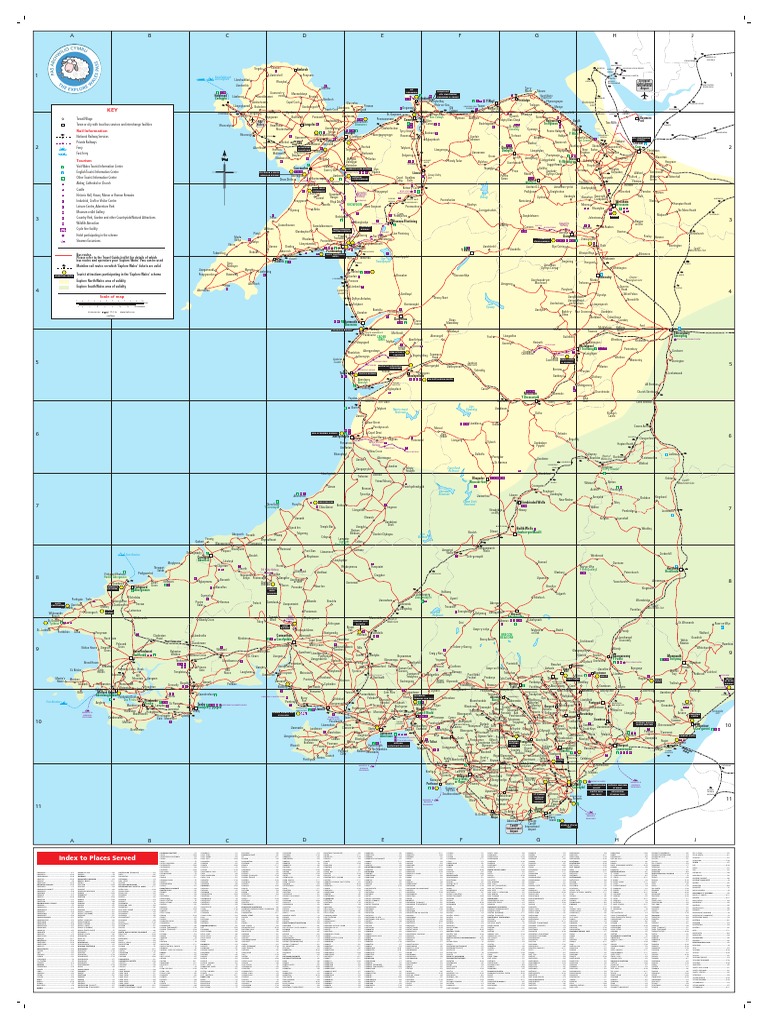 Explore Wales Map 2013 | PDF | Social Science | Travel
