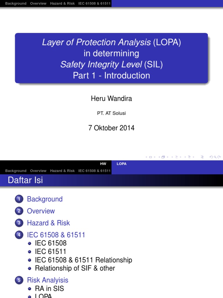 Safety Integrity Level (SIL) | PDF | Prevention | Safety