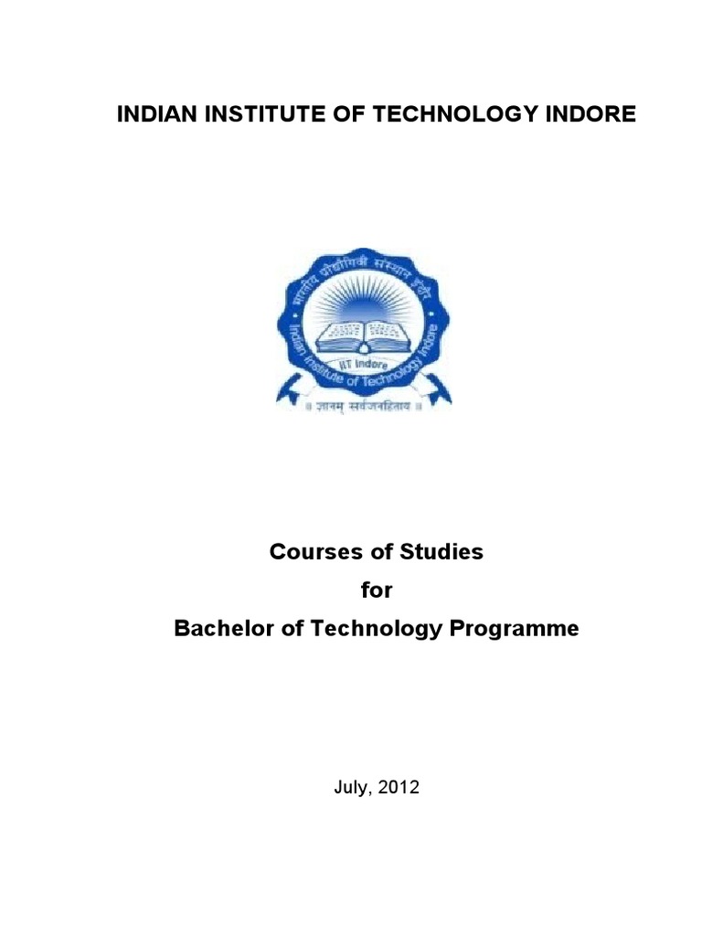 Iit Indore Cse Syllabus | PDF | Electrical Engineering | Computer Science