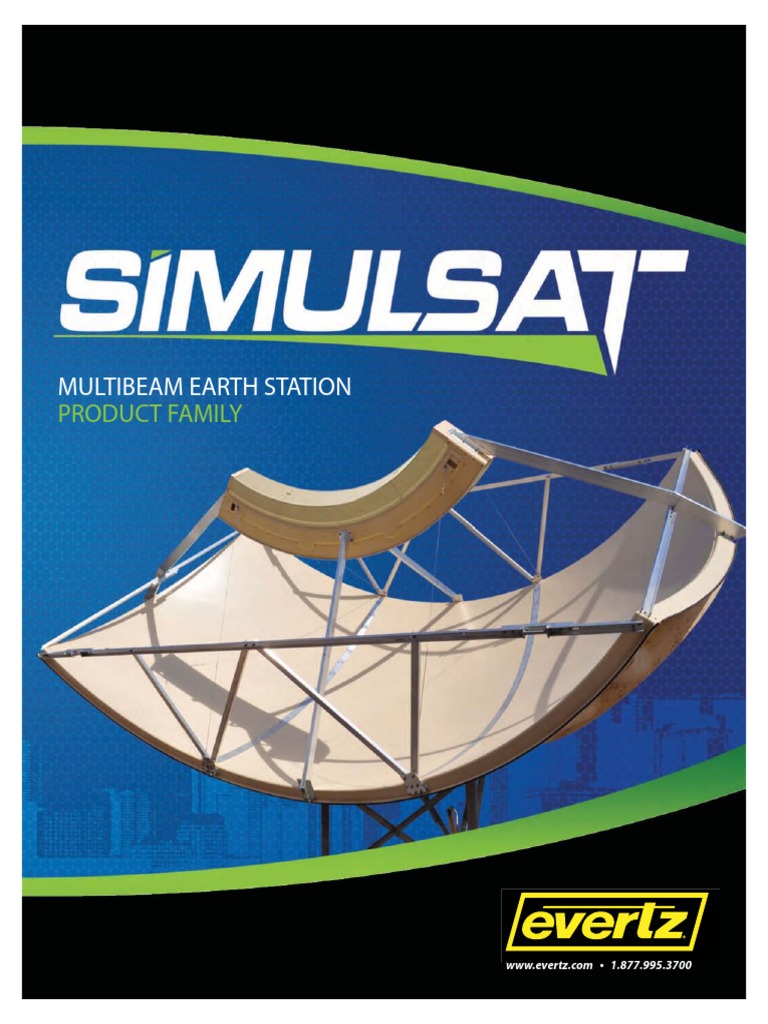 Simulsat | PDF | Satellite Television | Broadcast Engineering