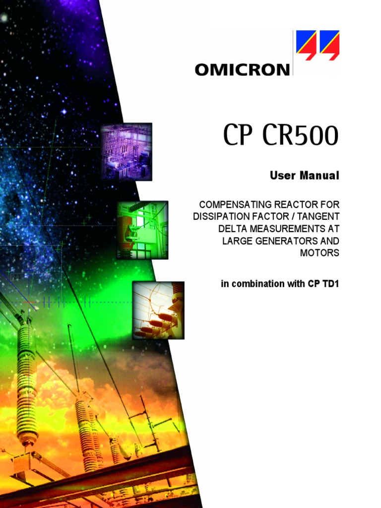 CP CR500 User Manual | PDF | Electrical Connector | High Voltage