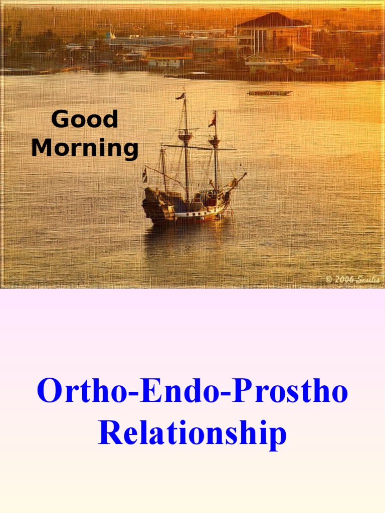 Endo Ortho Prostho | PDF | Dental Implant | Dentures