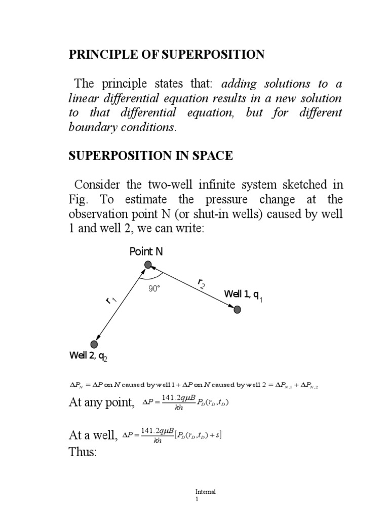 Superposition Principle in Differential Equations | PDF | Mechanical ...