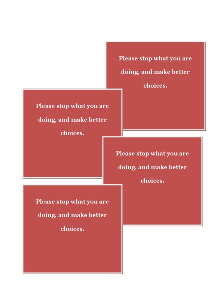 Stop Signs | PDF | Lifestyle