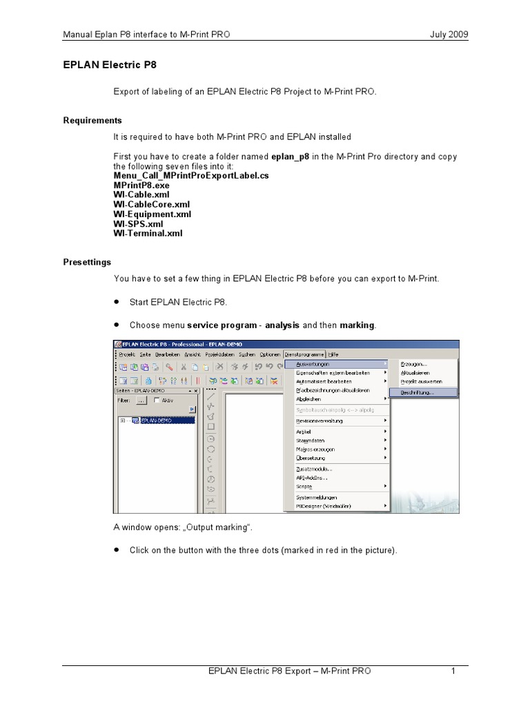 Eplanp 8 | PDF | Text File | Computer File