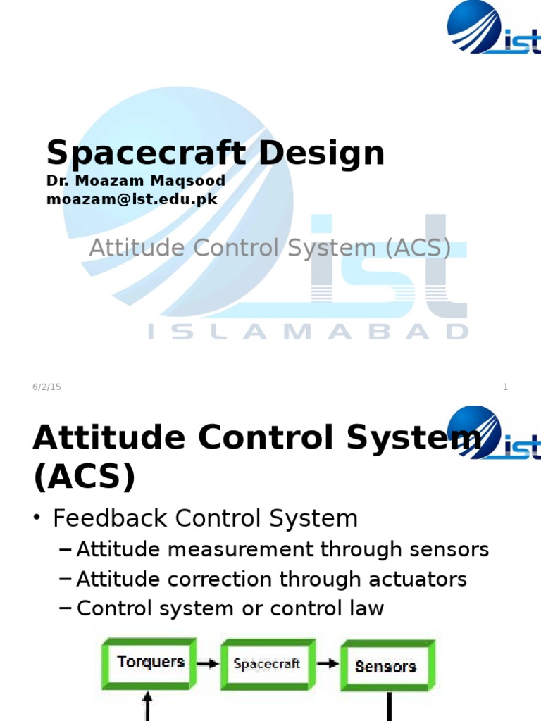 Attitude Control System Spacecraft Design | PDF | Attitude Control ...