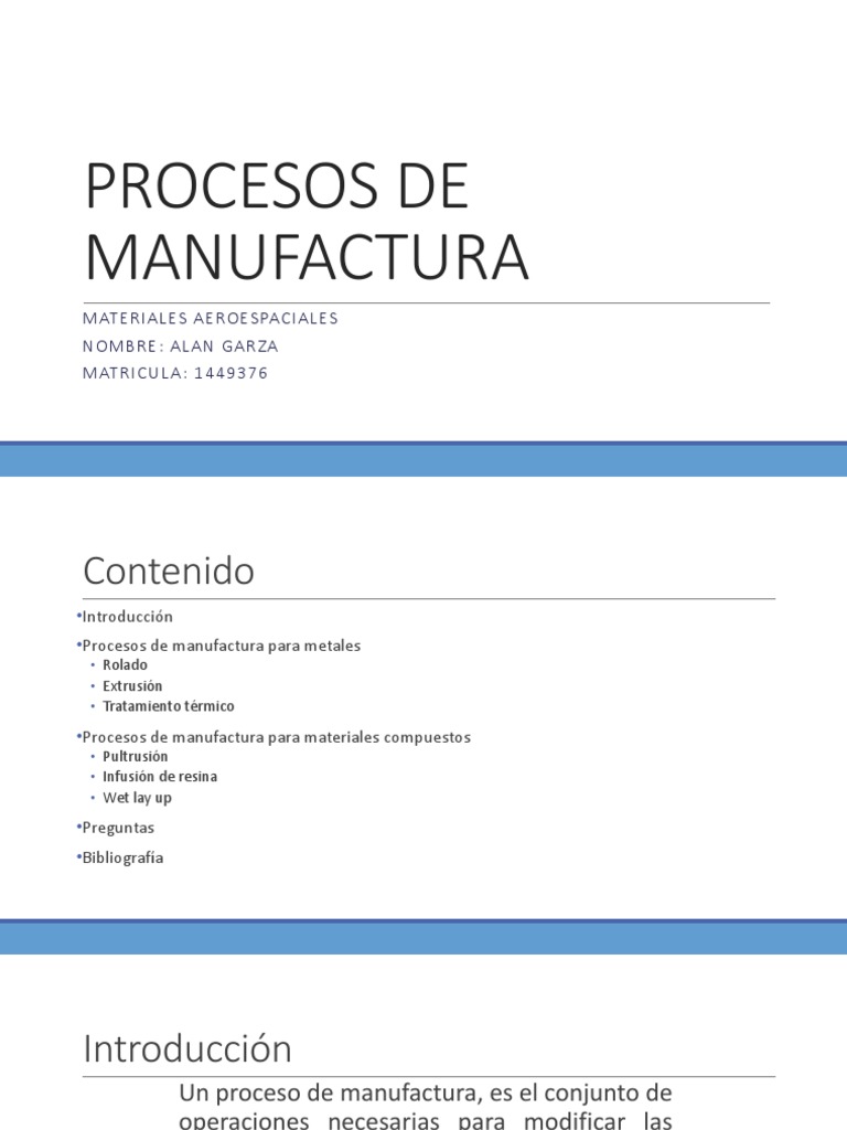 Procesos de Manufactura | Descargar gratis PDF | Tratamiento a base de calor | Extrusión