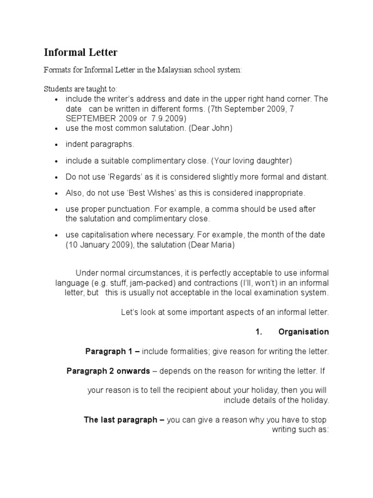 Directed Writing Formats | PDF | Homework