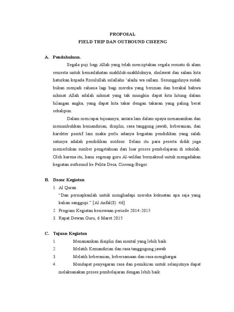 Proposal Outbound | PDF