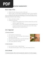 Physical Assessment - Normal and Abnormal Findings | PDF