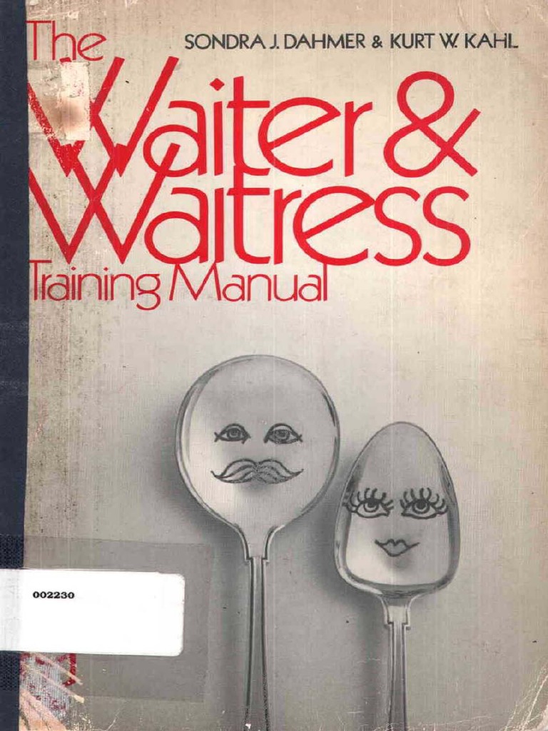 Waiter and Waitress | PDF | Menu | Waiting Staff