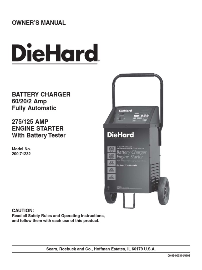Owner'S Manual: Caution | PDF | Battery Charger | Rechargeable Battery