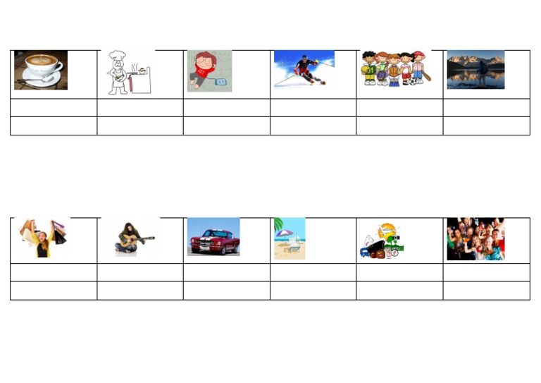Actividades Tiempo Libre 2, ELE A1 | PDF