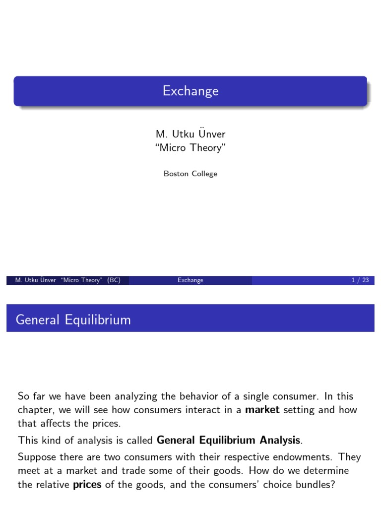 Pareto Efficiency | Download Free PDF | General Equilibrium Theory ...