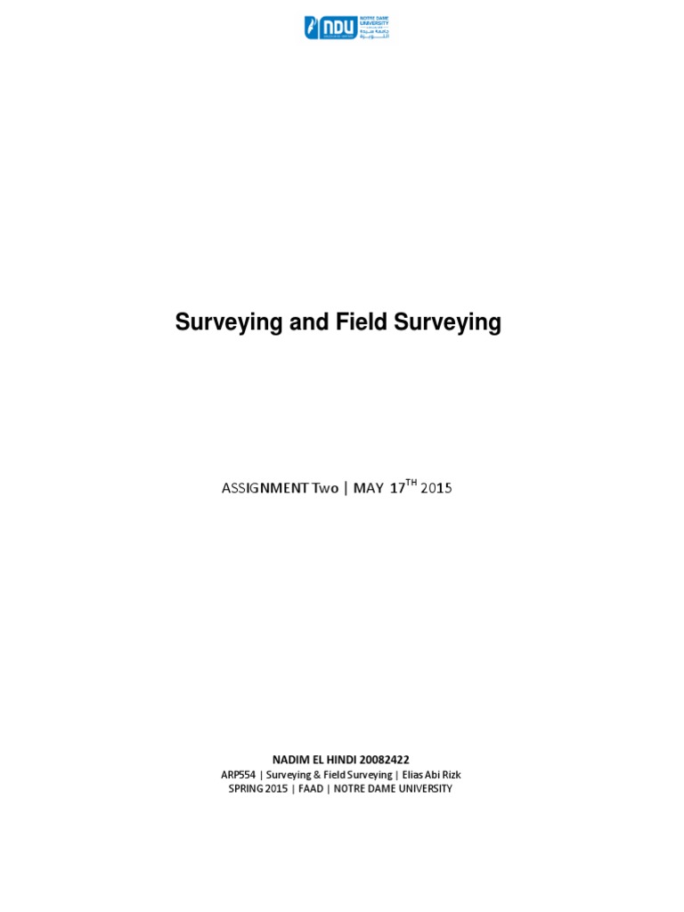 Surveying and Field Surveying | PDF | Surveying | Lens (Optics)