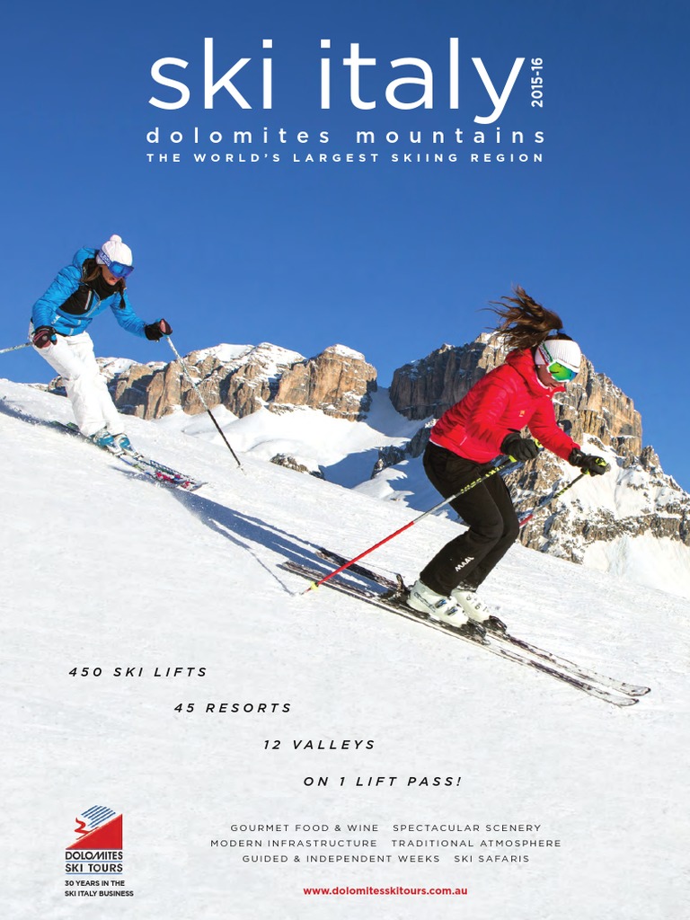 Dolomites Ski Tours 2015/16 Brochure | Resort | Bed And Breakfast