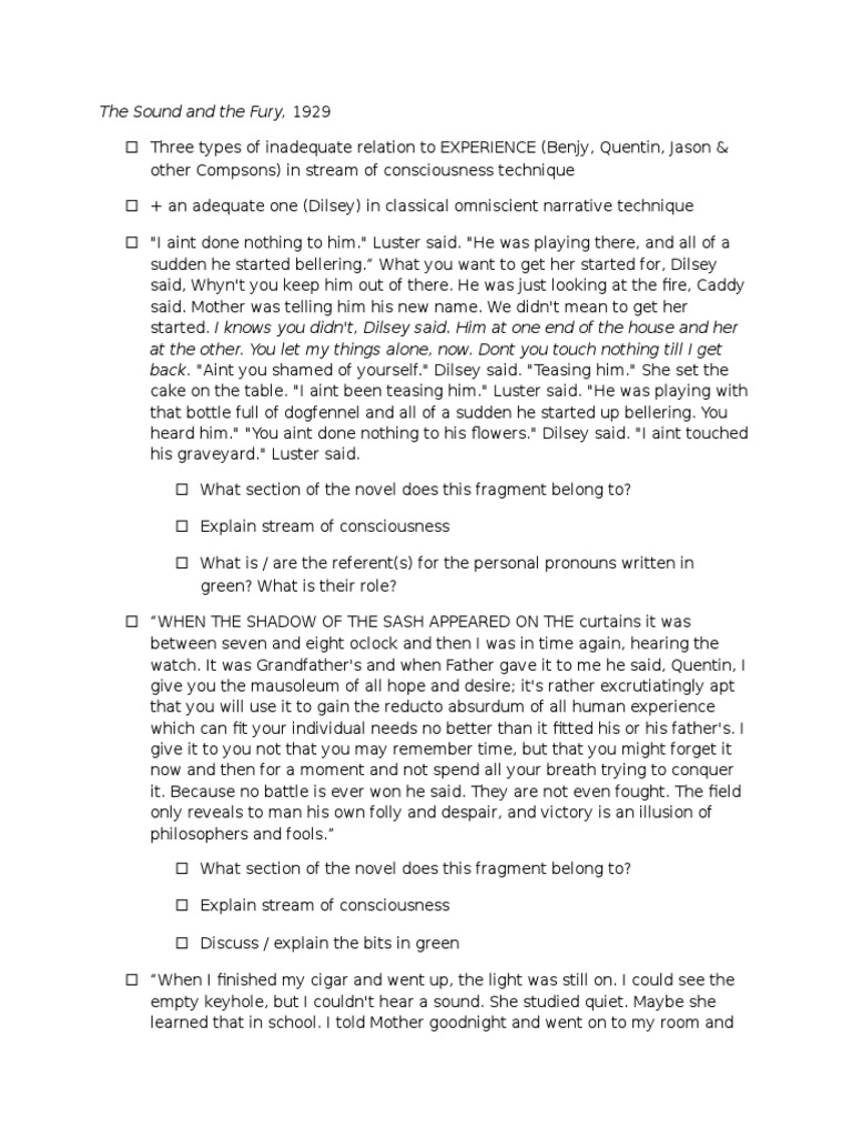 The Sound and The Fury | PDF | Science | Philosophical Science