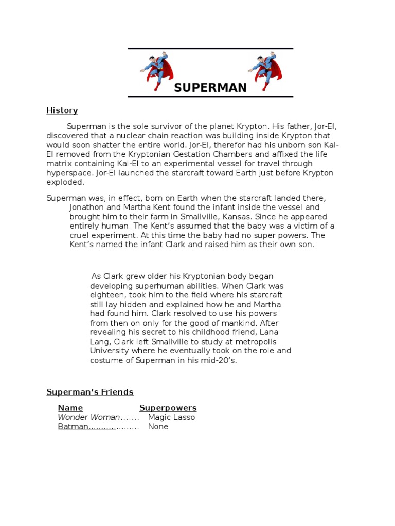 Superman | PDF