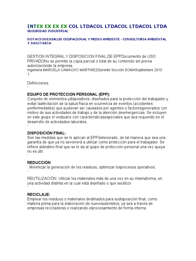 Disposicion Final Epps | PDF | Hogar, jardinería y bricolaje | Informática
