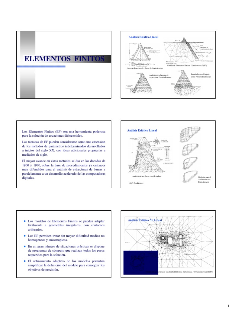 Elementos Finitos. Apuntes de Clase | PDF | Ingeniero civil | Física