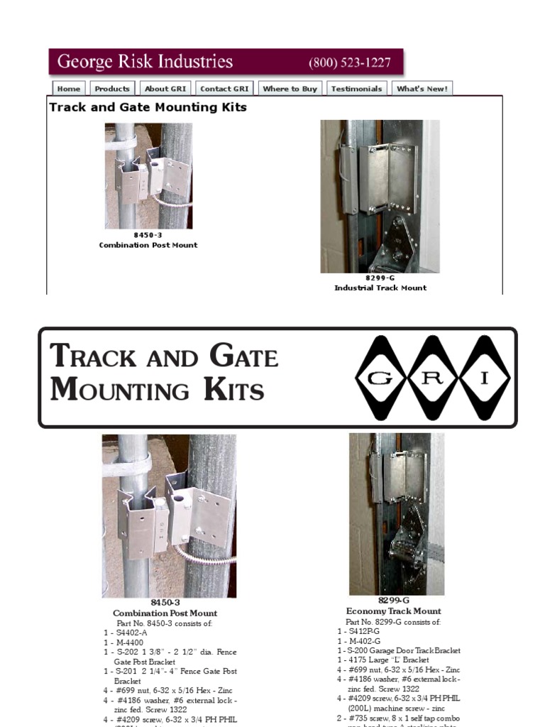 GRI 8450-3 Data Sheet | PDF | Screw | Building Materials