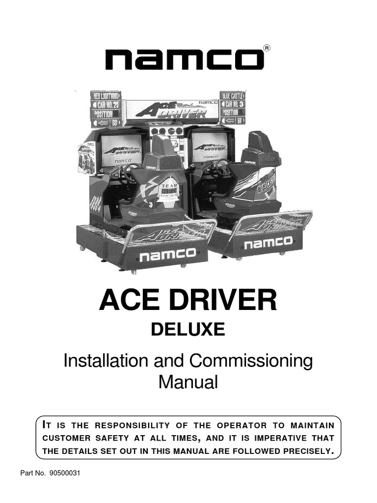 Ace Driver (Deluxe) (Installation & Commissioning) (English) | PDF