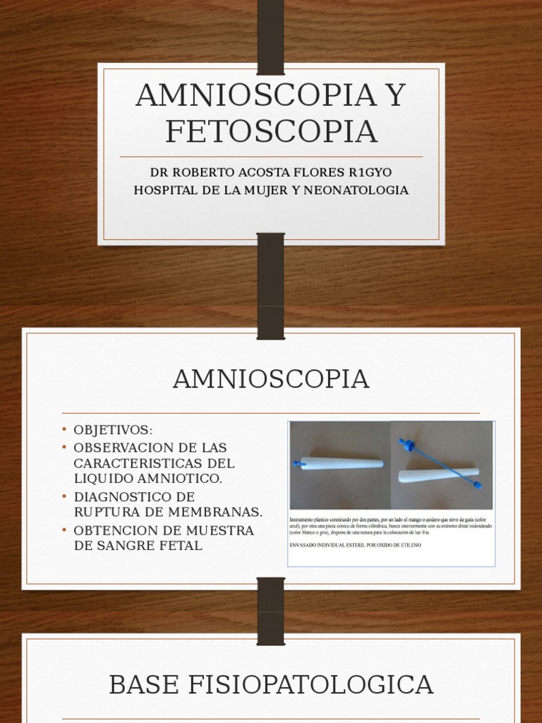 Amnioscopia y Fetos | PDF