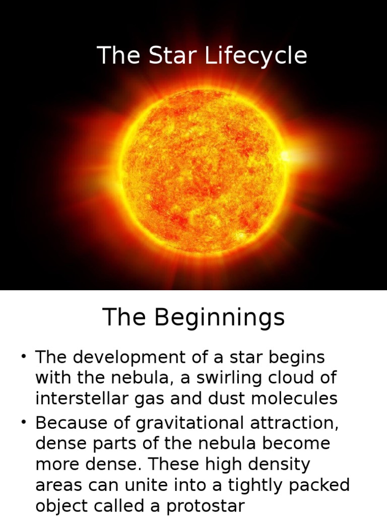 Star Life Cycle - Short | PDF | Stars | Nuclear Fusion