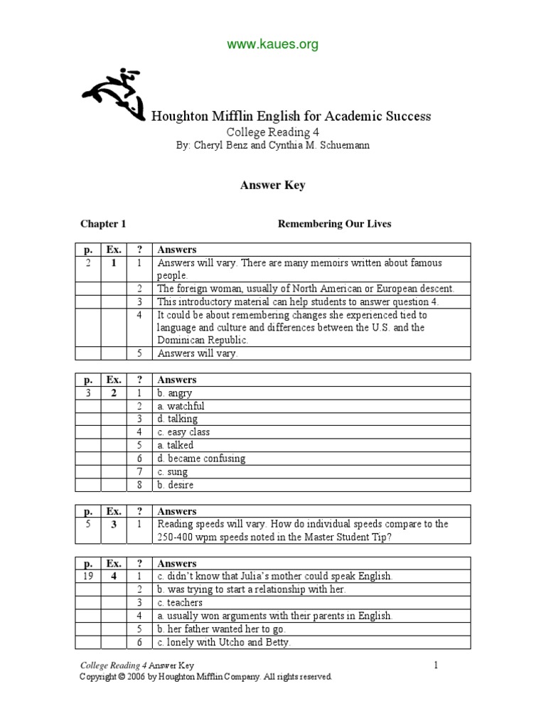 College Reading 4 | PDF | Recall (Memory) | Memory
