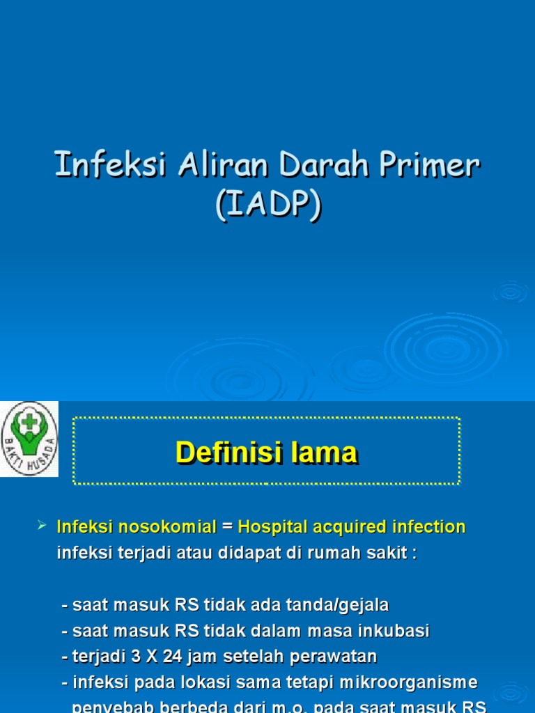 Infeksi Aliran Darah Primer - Dr. Doni | PDF