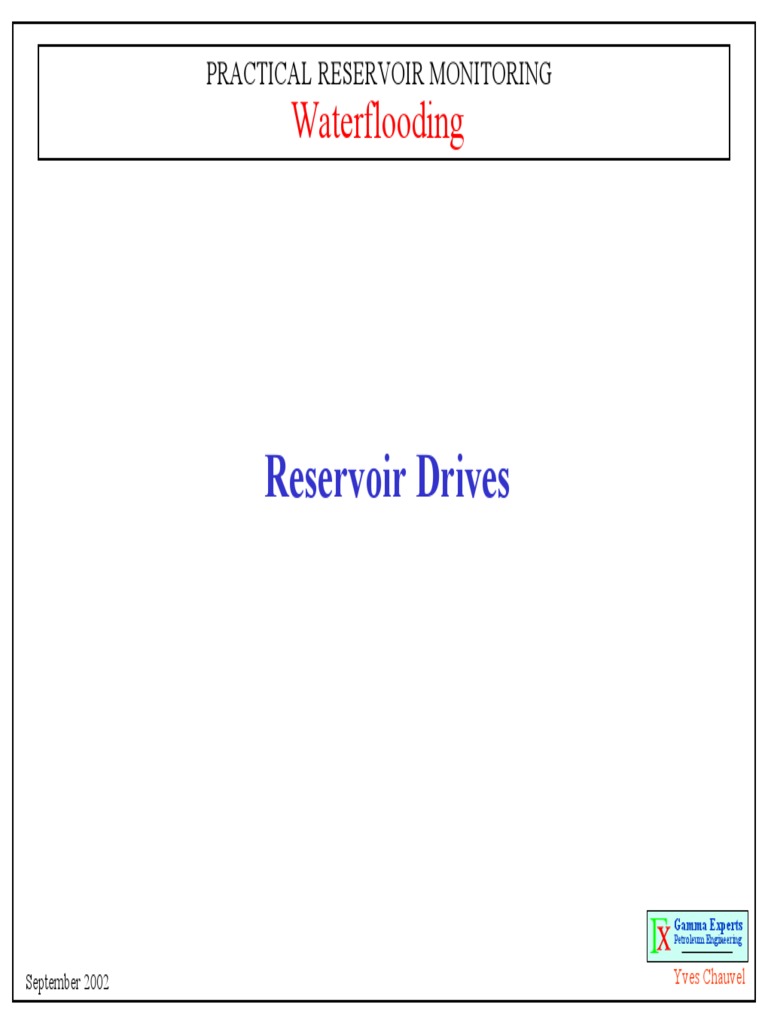 Waterflooding | PDF | Petroleum Reservoir | Petroleum