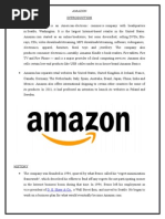 Amazon Strategic Plan | PDF | Retail | Strategic Management