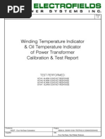 Transformer Test Report | PDF | Transformer | Power (Physics)