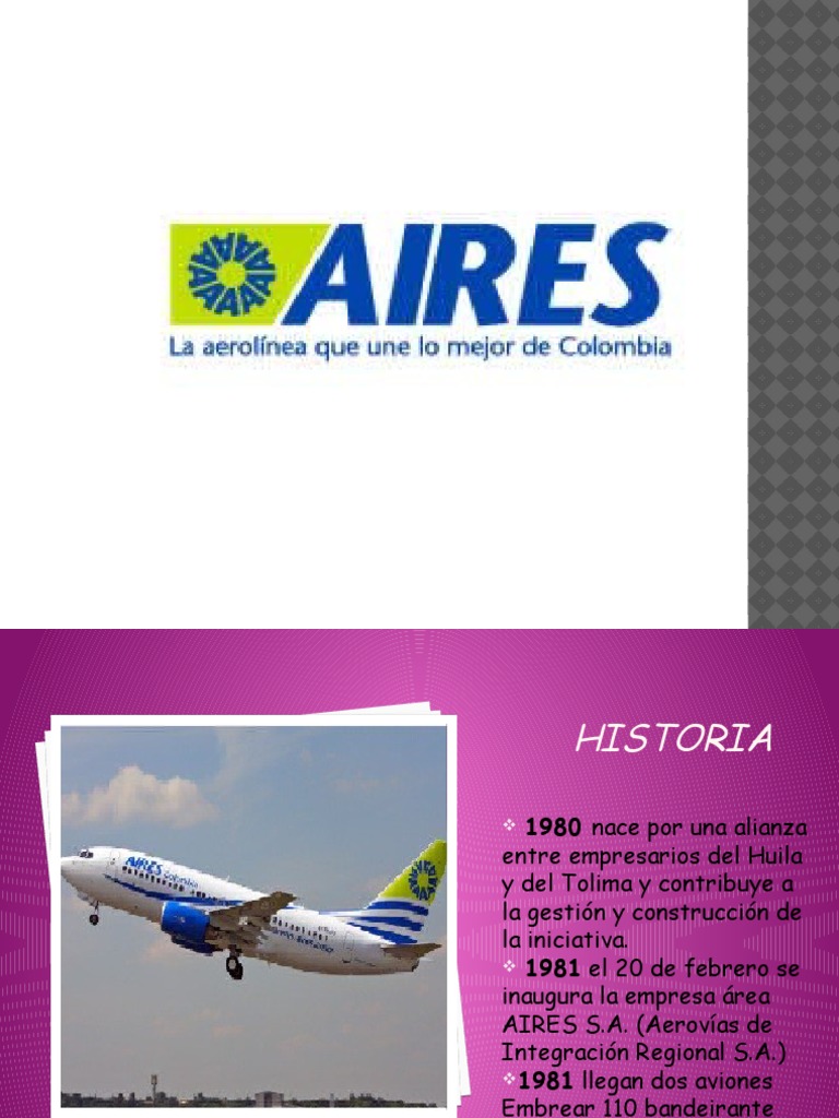 Aires Colombia Final | PDF | Aeronáutica | Aeronave