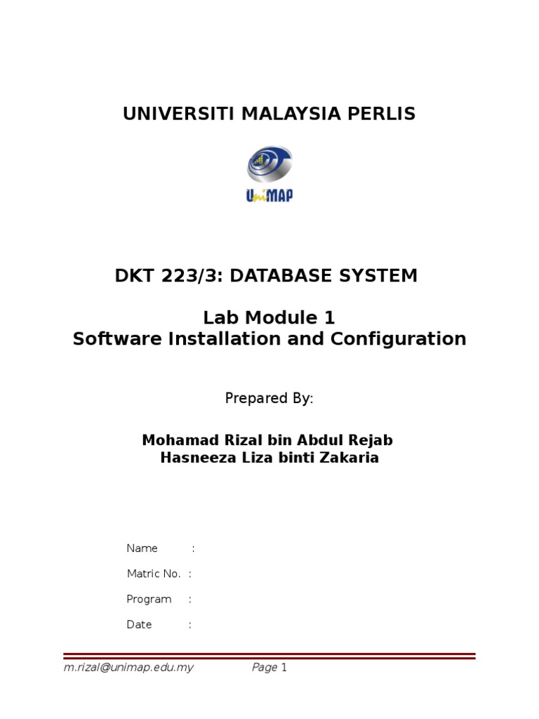 Lab Module 1 Mysql Lab Pdf My Sql Databases 8202