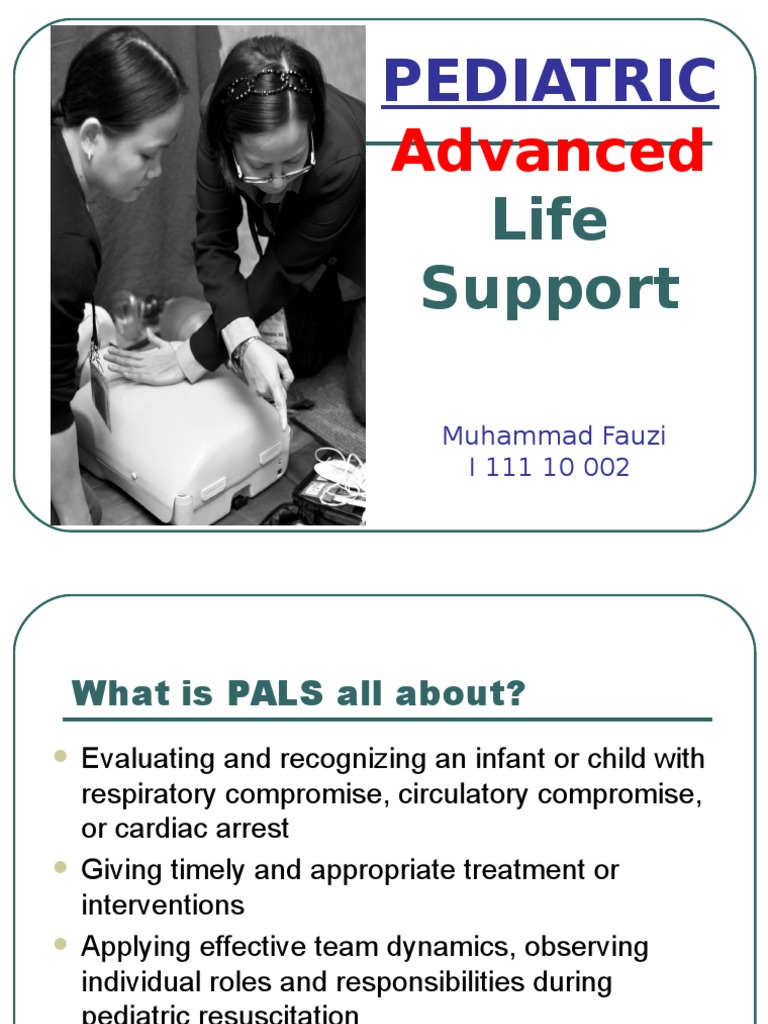 Pals | PDF | Shock (Circulatory) | Cardiopulmonary Resuscitation