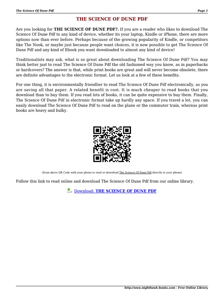 An Overview of Resources Related to the Science of Sand Dunes and the ...