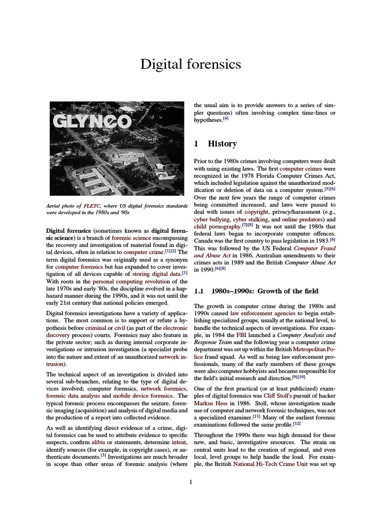 Digital Forensics Pdf Digital Forensics Computer Forensics