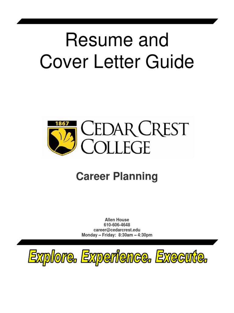 Resume & Cover Letter Essentials | PDF | Résumé | Internship