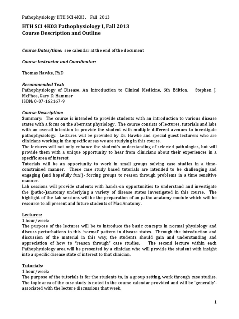 HTH Sci 4k03 | PDF | Lecture | Heart